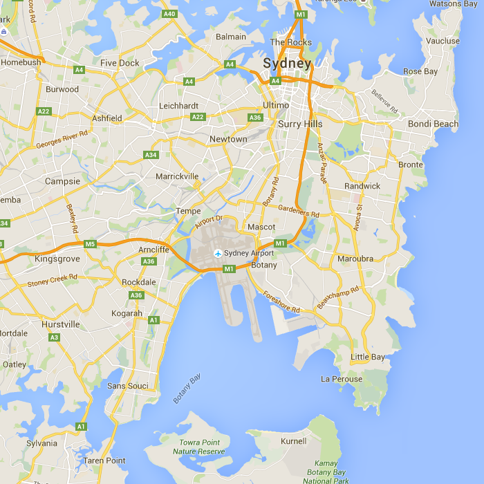 TV Help area map – tvhelp.com.au